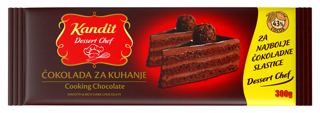 Kandit Cokolada za kuhanje 300g – Balkan Market