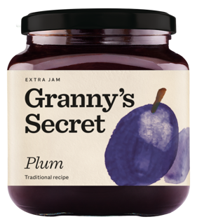Grannys Secret jam Plum 670g – Balkan Market